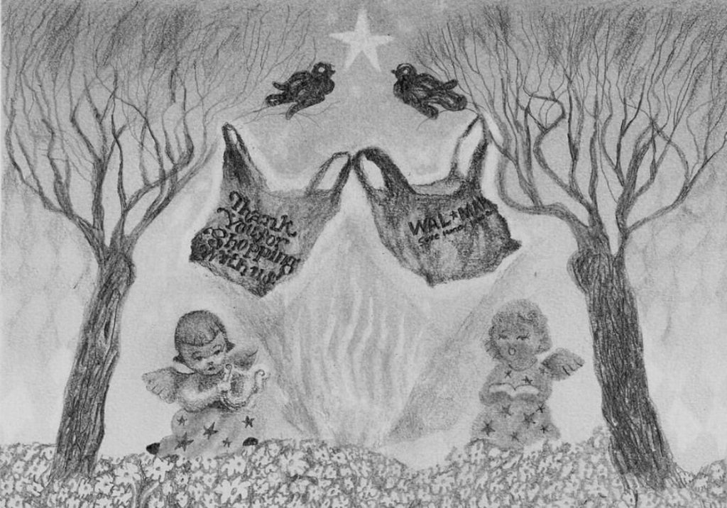 Two Angels by Hannah Rust - See Saw Art