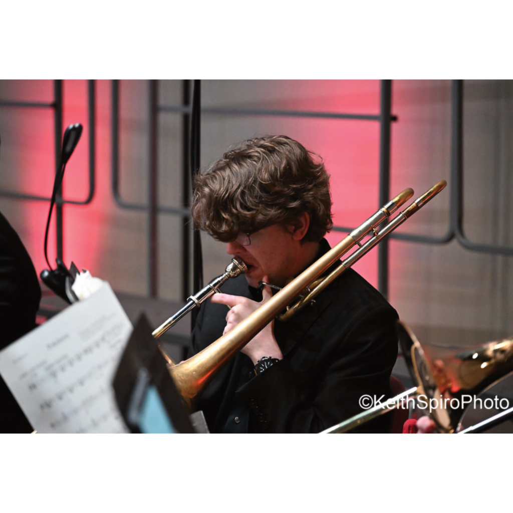 Principal Trombonist, Jude Morris by Keith Spiro - See Saw Art